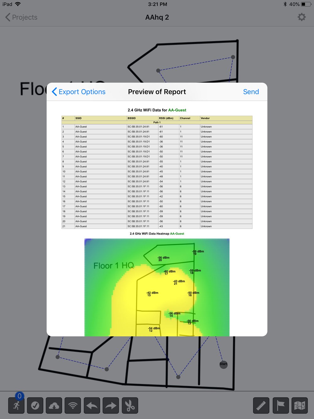WiFi Survey User Guide | AccessAgility